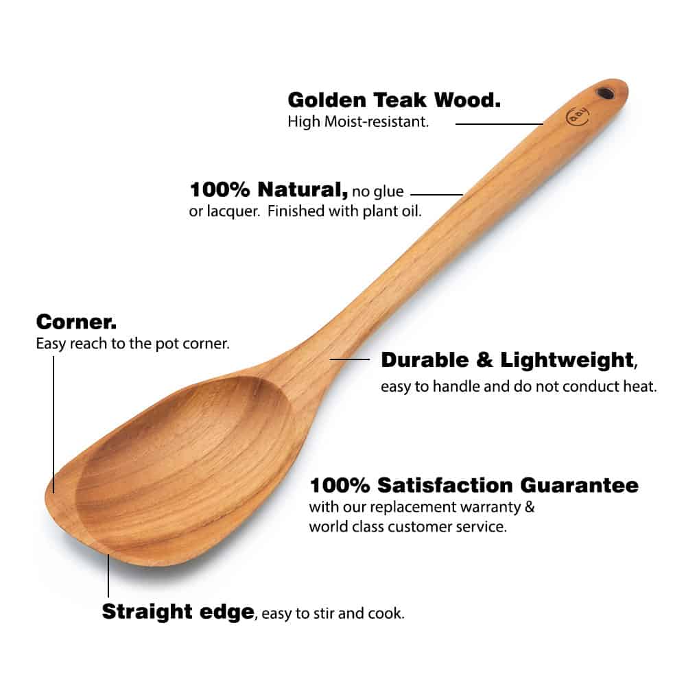 Teak Corner Spoon » FAAYHaus®